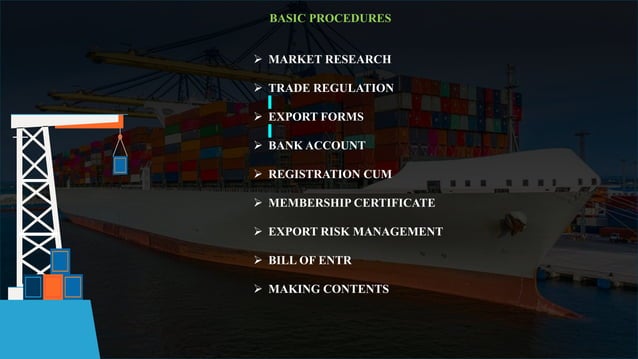 IMPORT EXPORT PROCEDURE AND DOCUMENTATION .FUNCTIONS OF IMPORT AND EXPORT.CARGO AND CUSTOMS ...