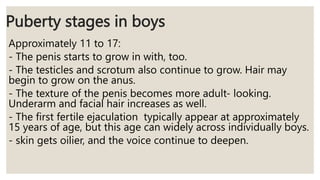 Presentation (1).pptx Further sexual development occurs puberty | PPTX