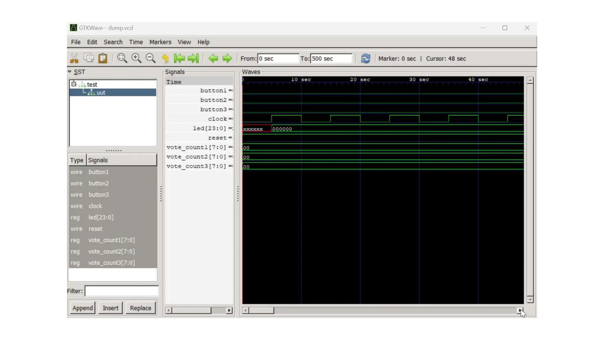 Voting Machine Gtkwave using Iverilog c0de | PPT