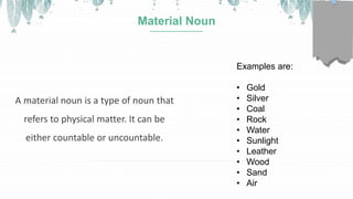 Noun----------————————— | PPT