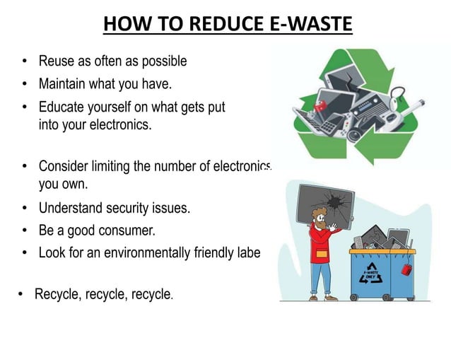 E-waste management PPT by Ali.S......... | PPT