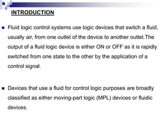 fluid logic control systems presentation .ppt