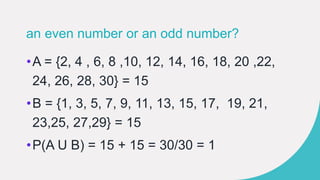 Mutually and Not Mutually Exclusive Events | PPT