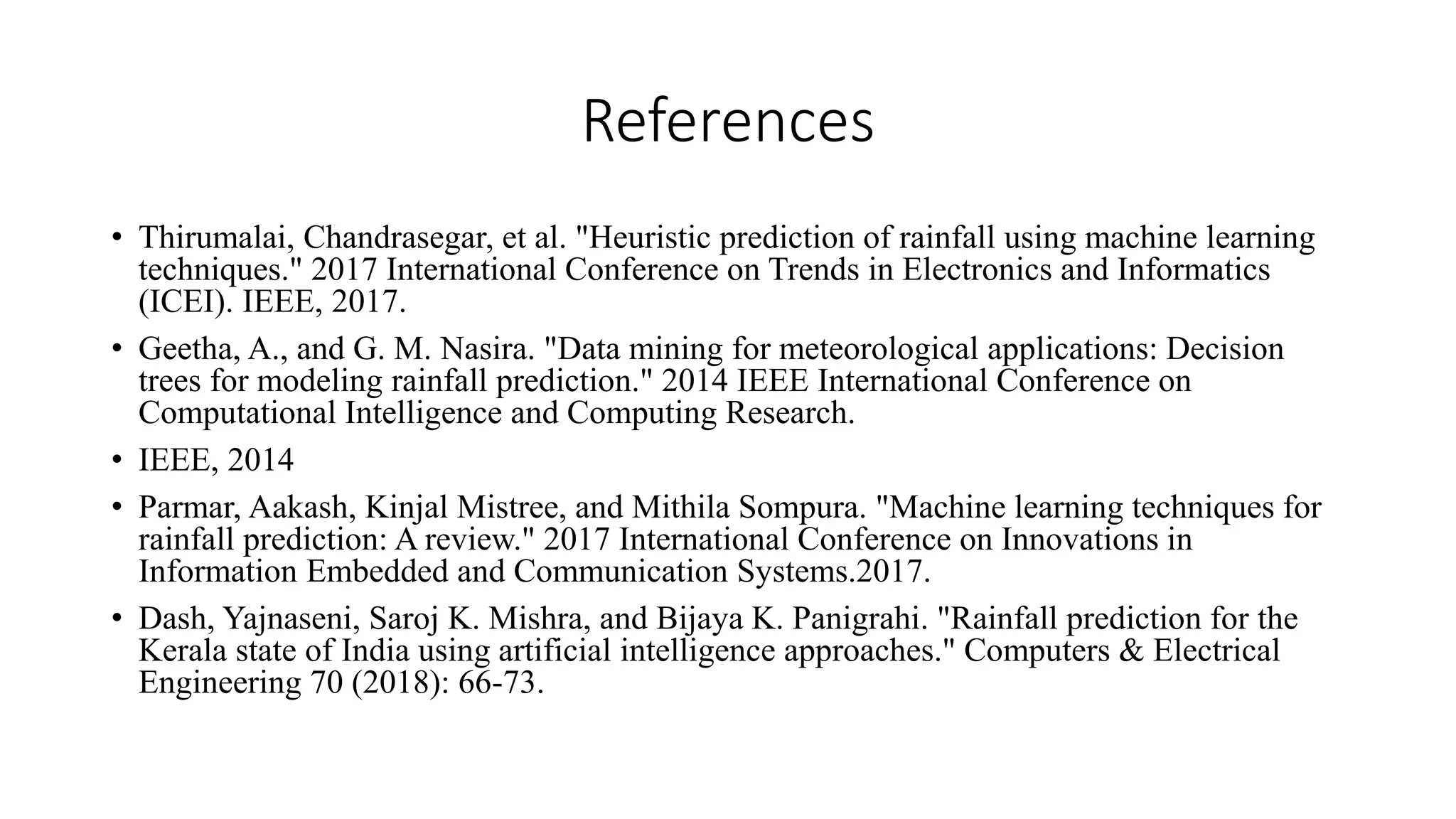 Presentation1rainfall prediction raincast | PPTX