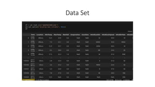 Presentation1rainfall prediction raincast | PPTX
