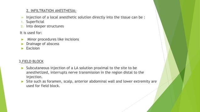 Local anesthesia ppt Introduction action | PPT