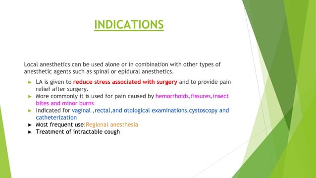 Local anesthesia ppt Introduction action | PPT