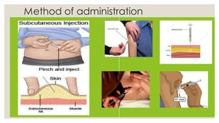 Presentation (1).pdf subcutaneous injection | PDF