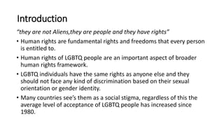 Presentation (1).pptx Human rights of LGBTQ people in India ...