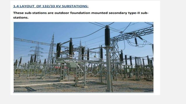 132/33KV substation case study Presentation | PPTX
