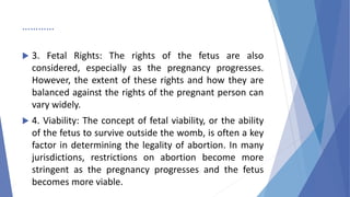 Maternal fetal relationship and health ethical considerations | PPTX ...