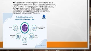 ASP.net Core Framework (.NET Framework) pdf presentation | PPTX ...