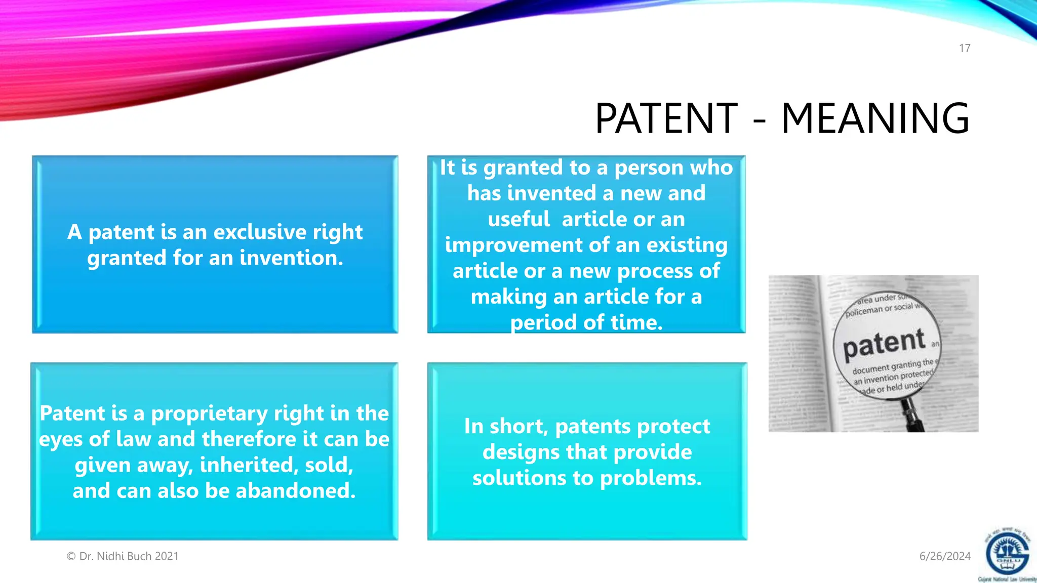 Meaning of IPR and its significance in field of law | PPTX