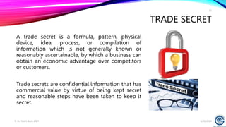 Meaning of IPR and its significance in field of law | PPTX