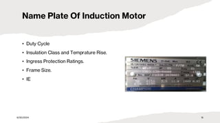 Basics of induction motor and components of induction motor thier types ...