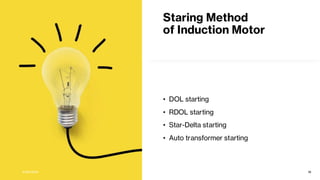 Basics of induction motor and components of induction motor thier types ...