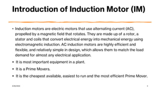 Basics of induction motor and components of induction motor thier types ...