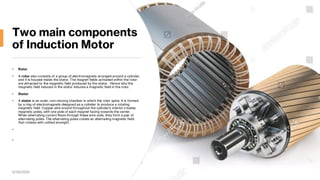 Basics of induction motor and components of induction motor thier types ...
