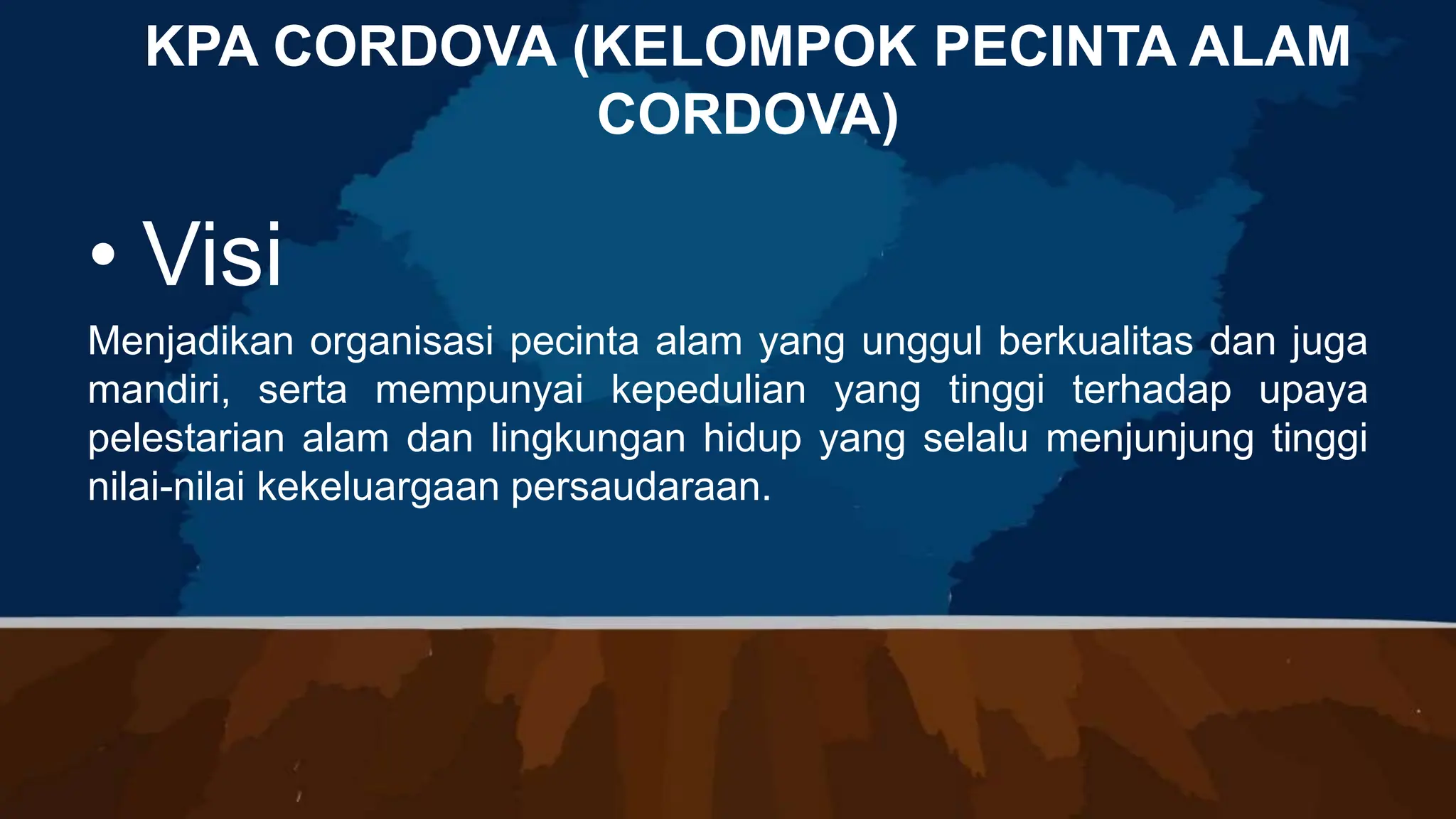 kelompok pecinta alam cordova sma cordova | PPT