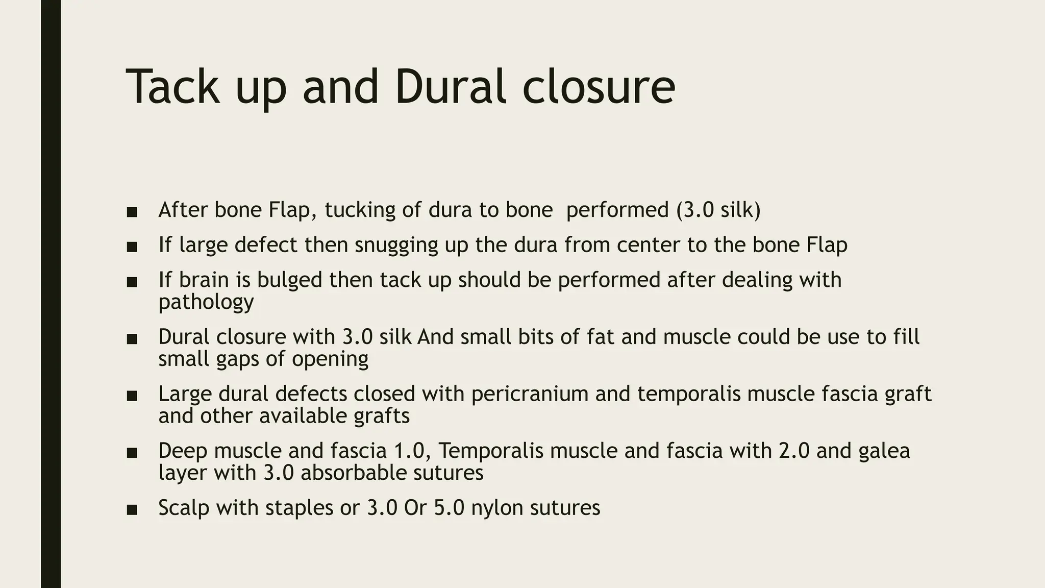 Operative Techniques and Instrumentation in Neurosurgery | PPTX