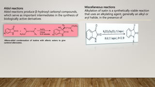 Isatin compound , synthesis, biological evaluation | PPTX