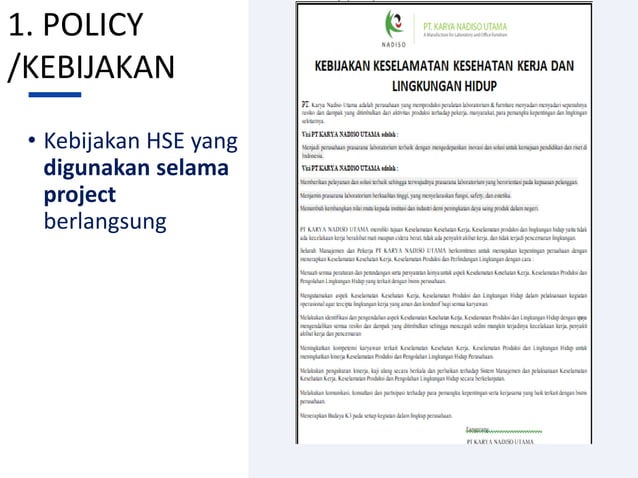 HSE PLAN CONSTRUCTION ON MANY FACTORY, YOU CAN STUDY FROM THIS SAMPLE ...