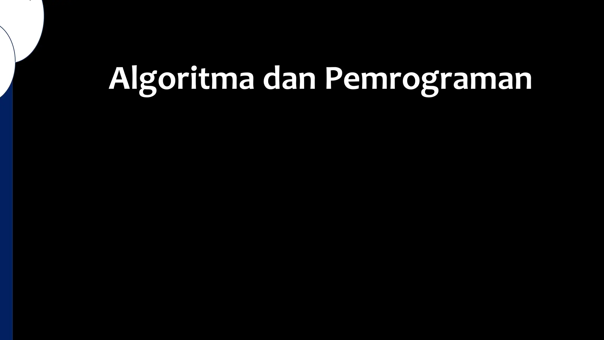 Algoritma dan Pemrograman | Pengantar dan Contoh Algoritma | Author ...
