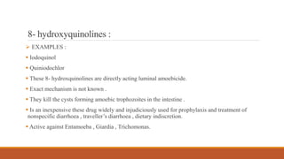 PROTOZOAL INFECTION IN ADVANCE PHARMACOLOGY BY SEJAL AGRAWAL | PPTX