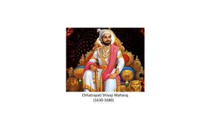 Presentation on family tree of shivaji maharaj | PPTX