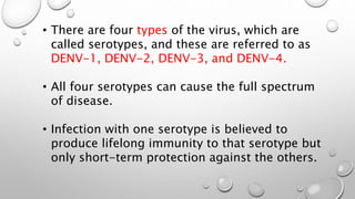 Dengue fever presentation by varsha BAMS | PPTX