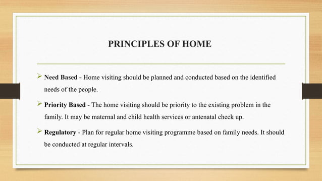 Presentation1.pptx home visit , definition, aims, purpose, advantages ...