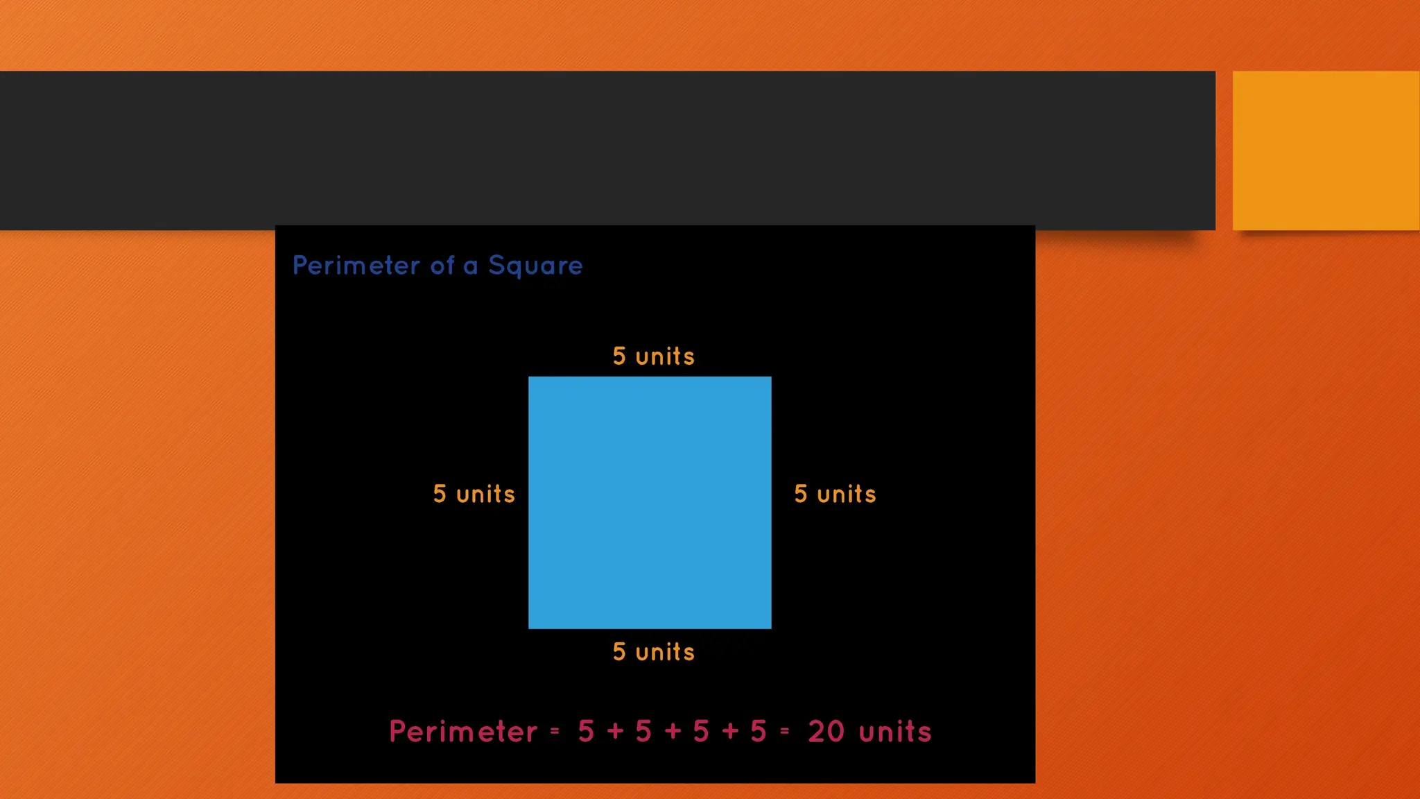 perimeter and area of 2D structure and there formulas | PPT
