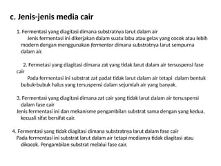 persentasi mata kuliah mikrobiologi industri "Media Fermentasi".pptx