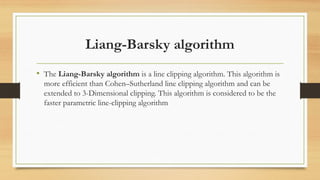 Presentation on liang barskey algorithm.pptx