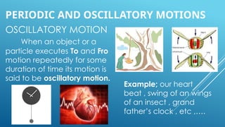 WAVE AND OSCILLATION - SIMPLE HORMONIC MOTION .pptx