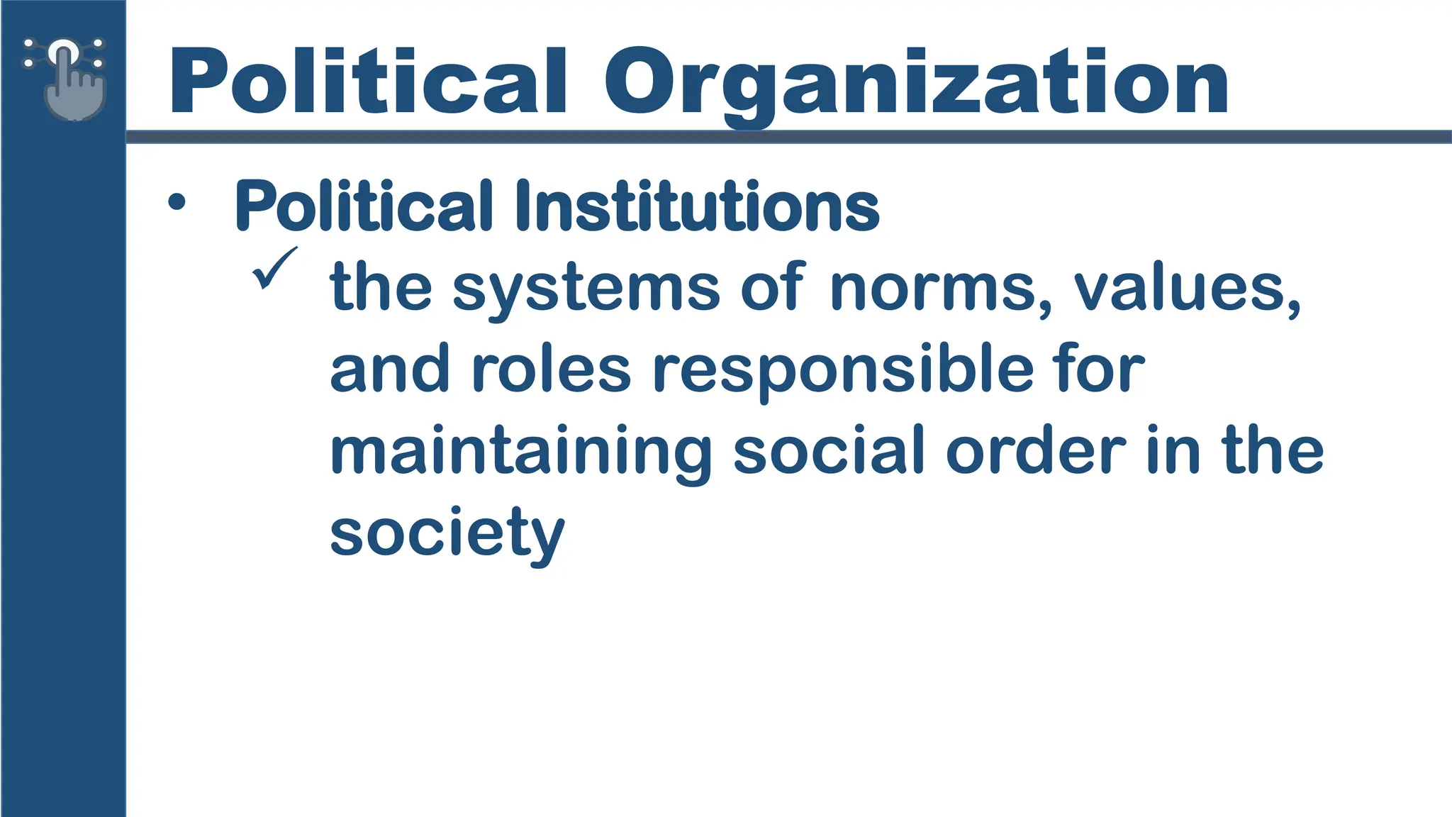Political Dynasty and Political Organization | PPTX