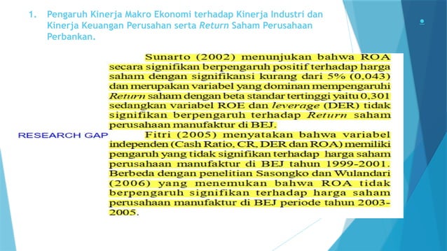 Contoh Theory Gap, Research Gap dan Empiric Gap | PPT | Free Download