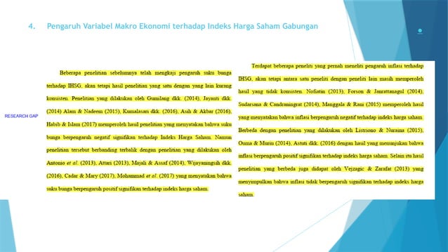 Contoh Theory Gap, Research Gap dan Empiric Gap | PPT