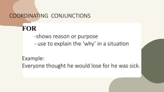 Presentation1 on coordinating conjunctions.pptx