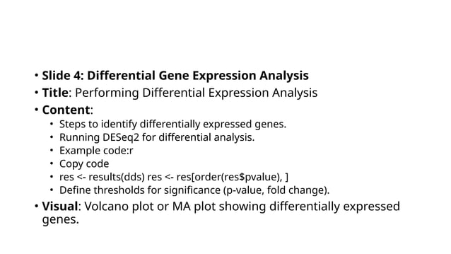 slides on Gene Expression Analysis with R: | PPT