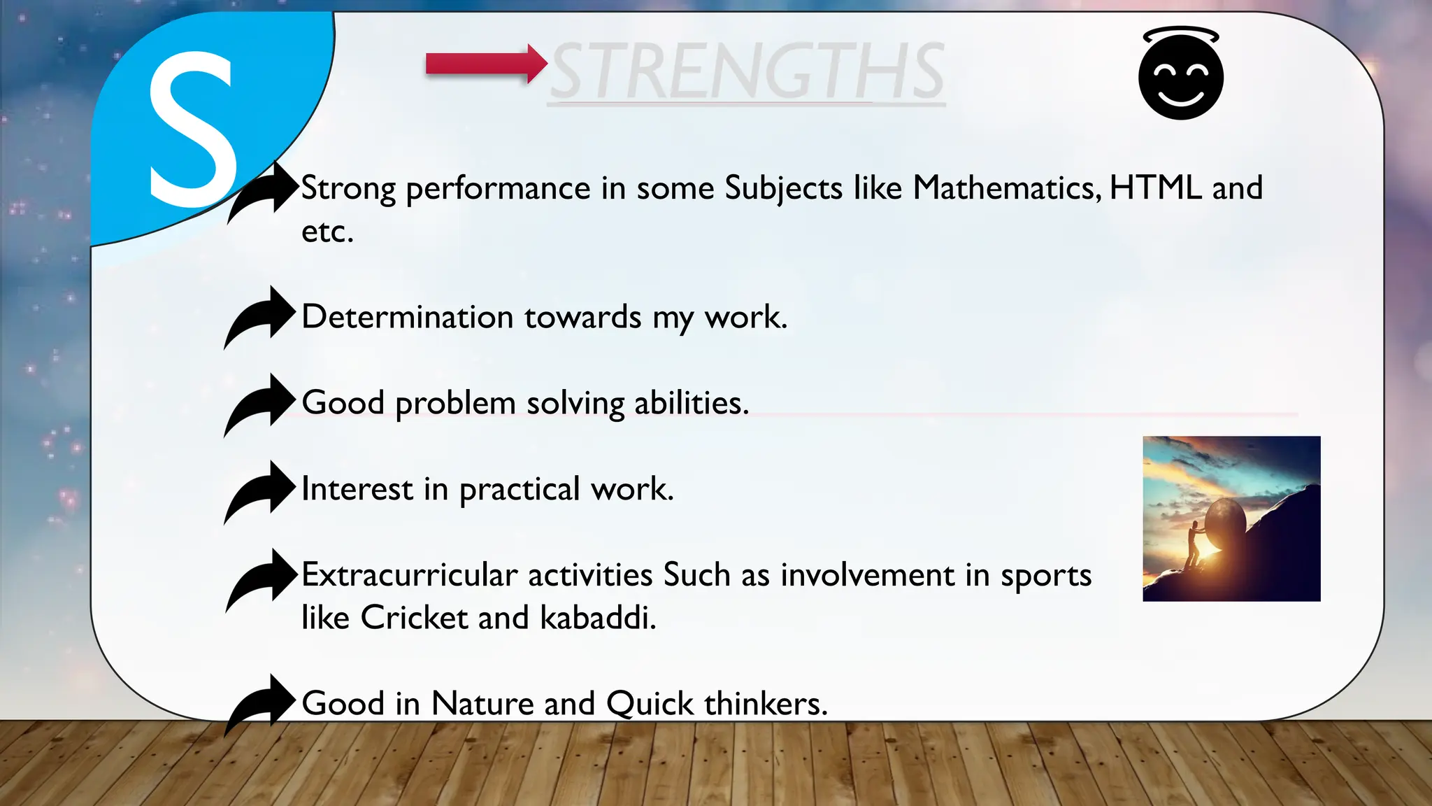 SWOC presentation to know your strenght weakness | PPT