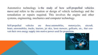 Basic Automobile for Engineering technology.pptx