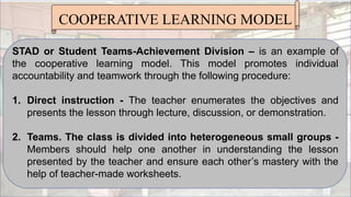 Social studies lesson 3 instructional models | PPTX | Educational ...