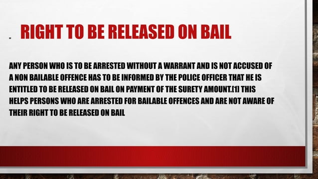 Rights of an Arrested person under .pptx