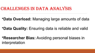 DATA ANALYSIS IN ACTION RESEARCH (Research Methodology) | PPTX