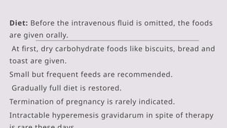 vomiting during pregnency (types causes managementppt | PPTX