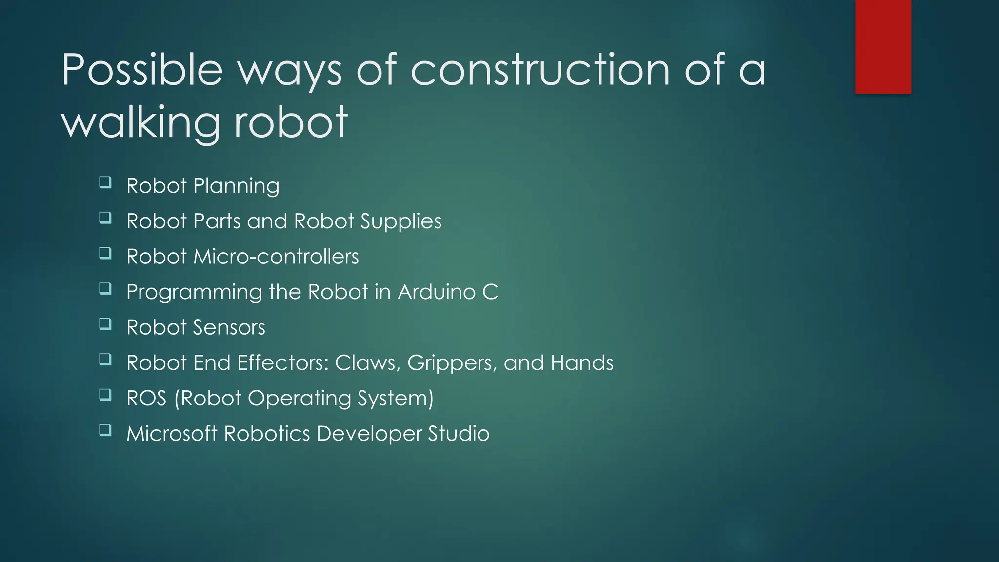 Presentation on robotics project 20.pptx