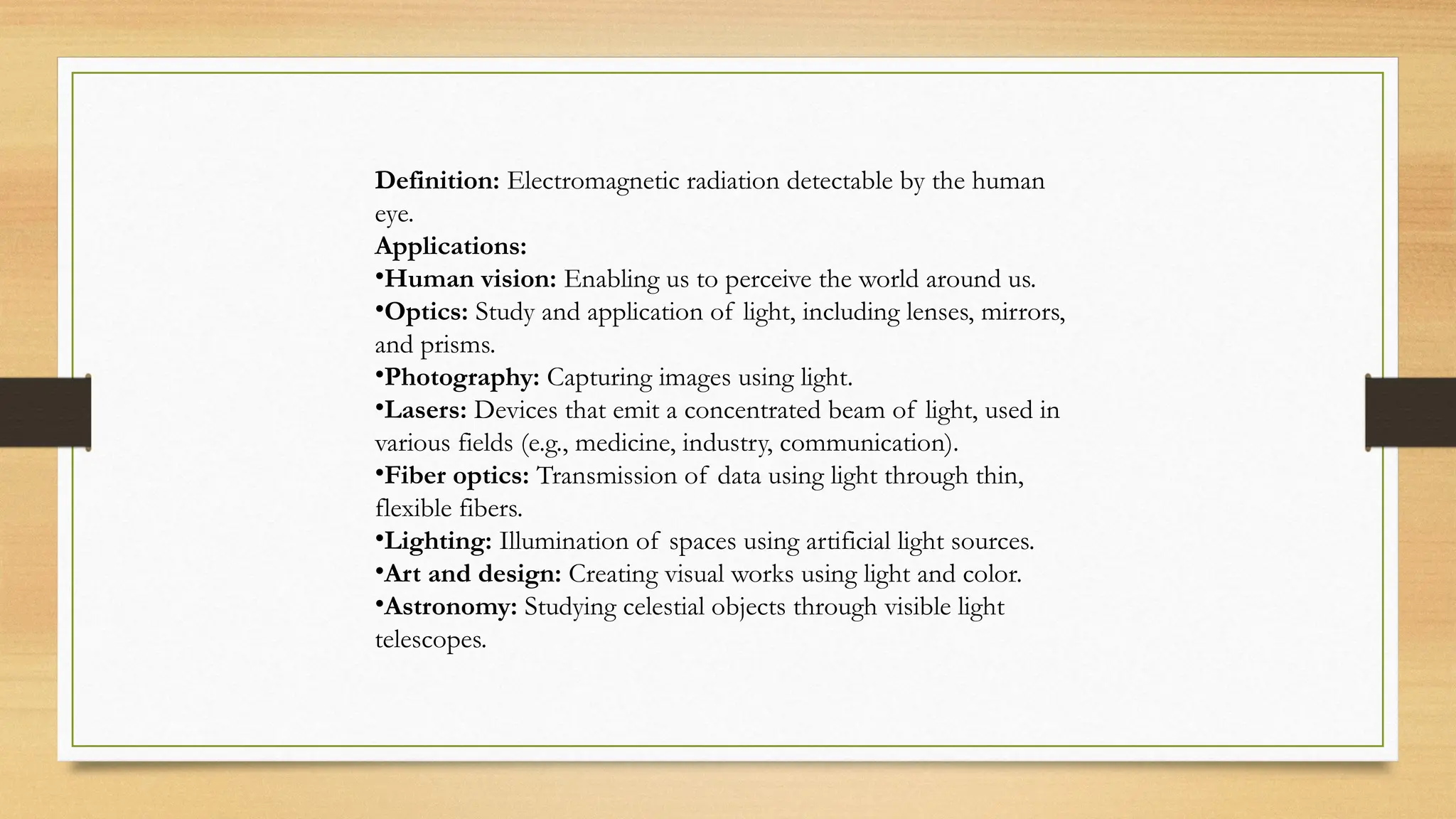 Applications Of Electromagnetic Spectrum | PPTX