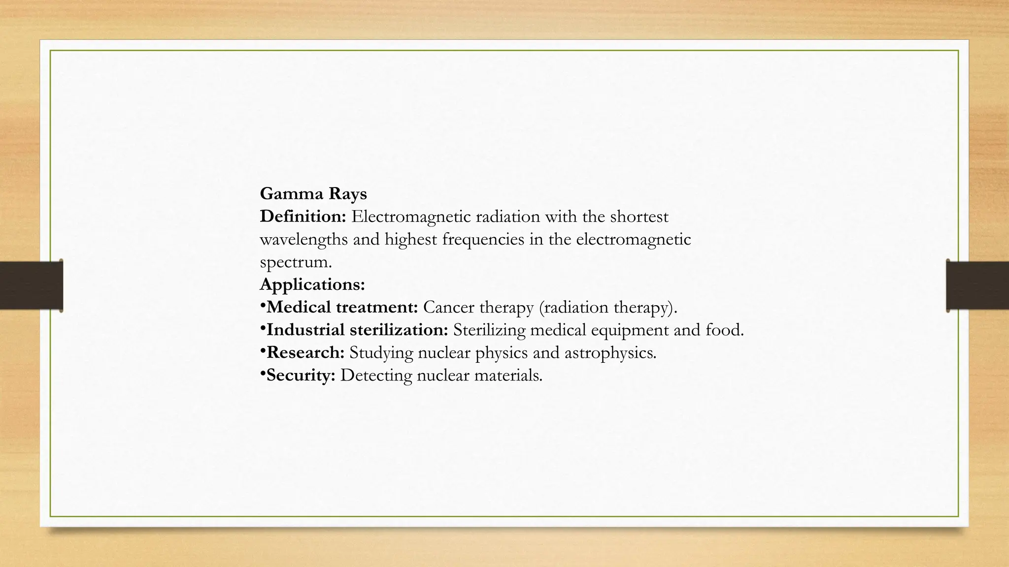 Applications Of Electromagnetic Spectrum | PPTX