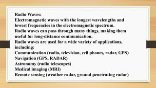 Applications Of Electromagnetic Spectrum | PPTX